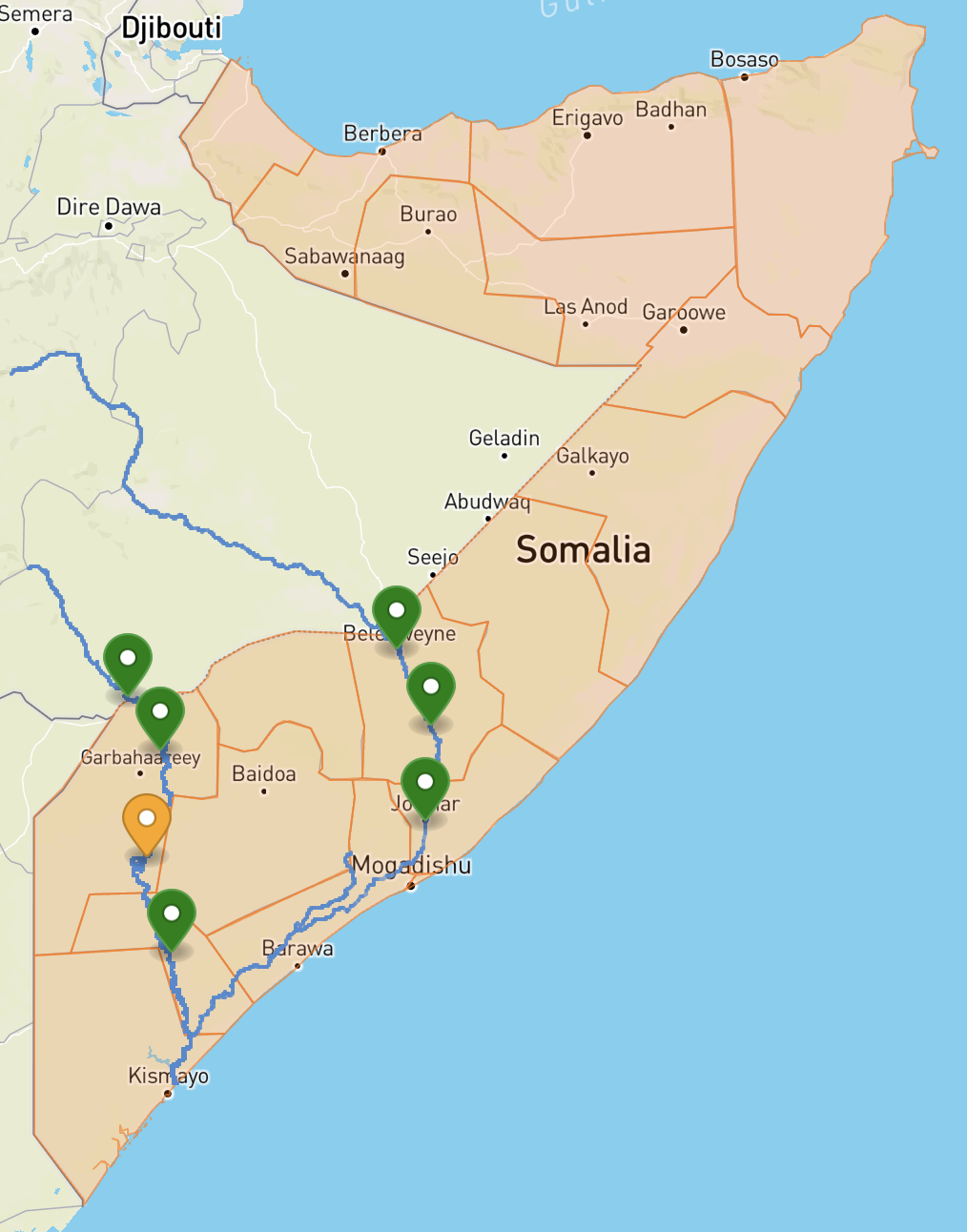 Floods in Somalia following droughts - MoreSomalia